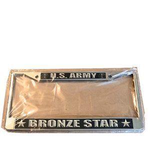 Other | Us Army Bronze Star License Plate Frame | Poshmark